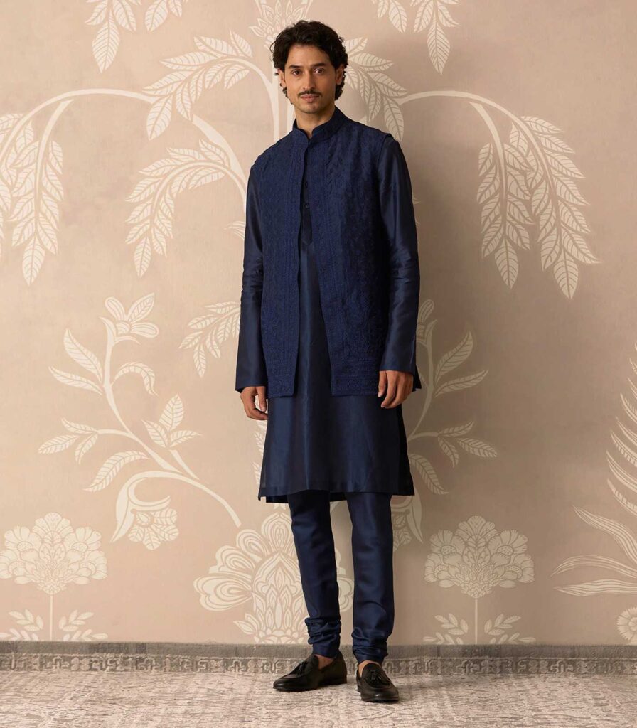 Neel Kurta Bandi Set – Tifara